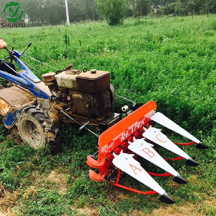 High Productivity Reaper Harvesting Machine for Wheat & Rice