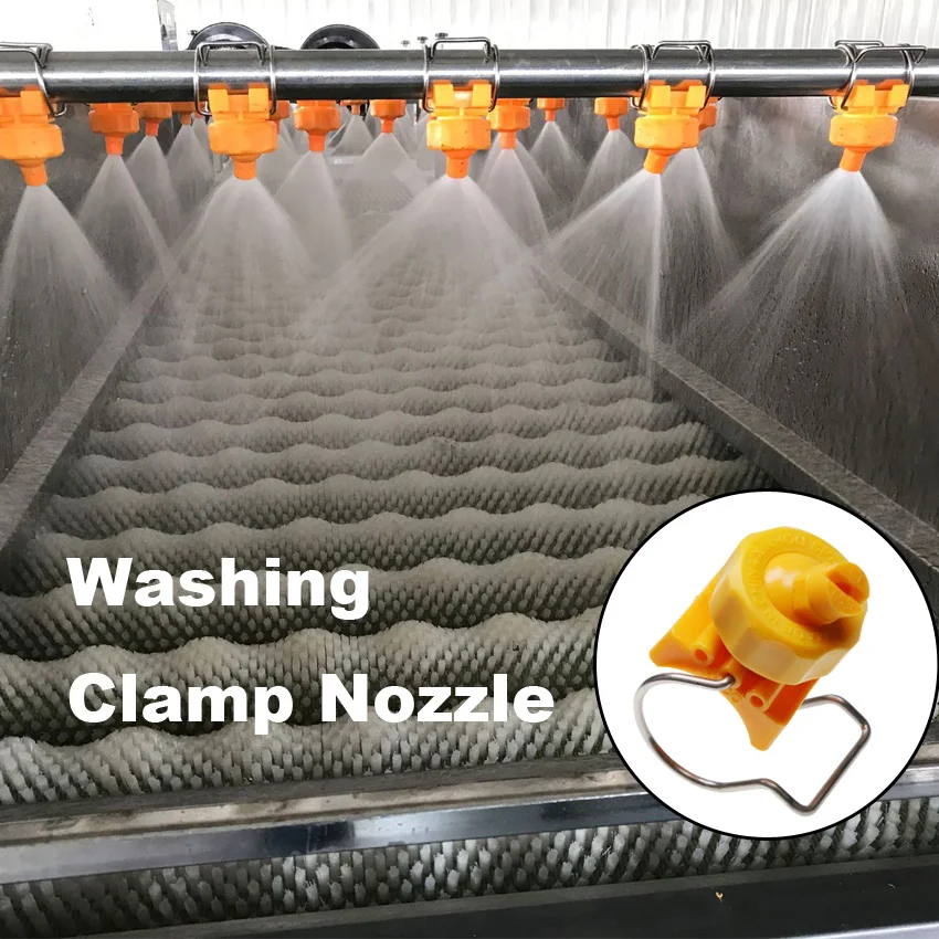 CT6550 Water Jet Flat Fan Adjustable Ball Pipe Pre-Treatment Clamp ...
