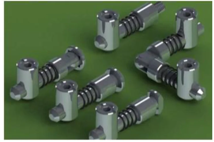 T Slot Anchor - Quick Connect Bolt for Aluminum Profiles