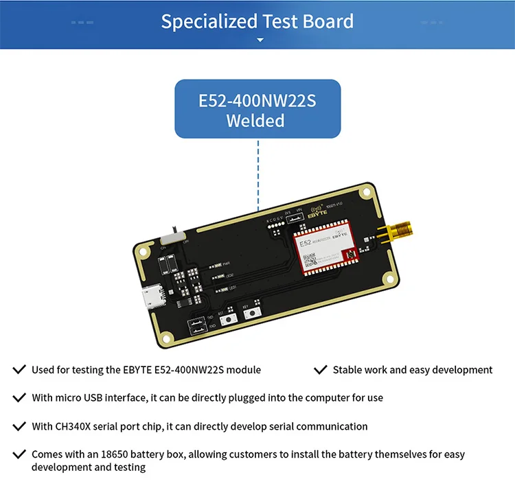 Ebyte E52-400NW22S-TB Lora MESH Networking 433mhz Solution