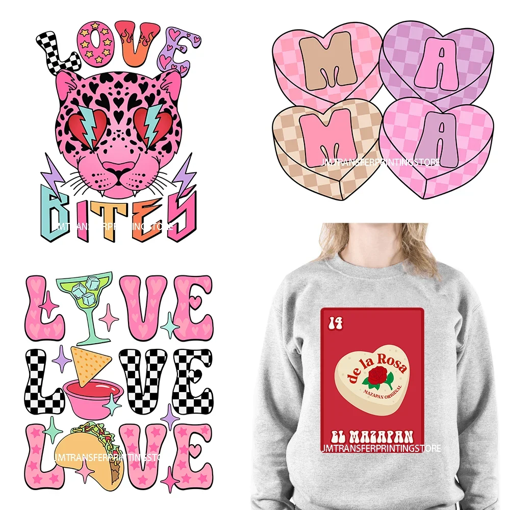 Mexican Latin Culture Nacho Concha Chola Valentine Plastisol Decals ...