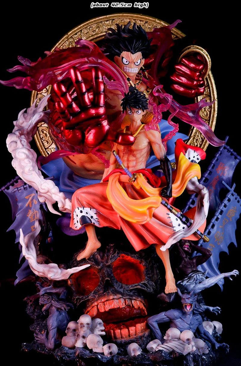 16.7inch 43cm New Arrival One Pieced Wholesale Luffy Huge Original High ...