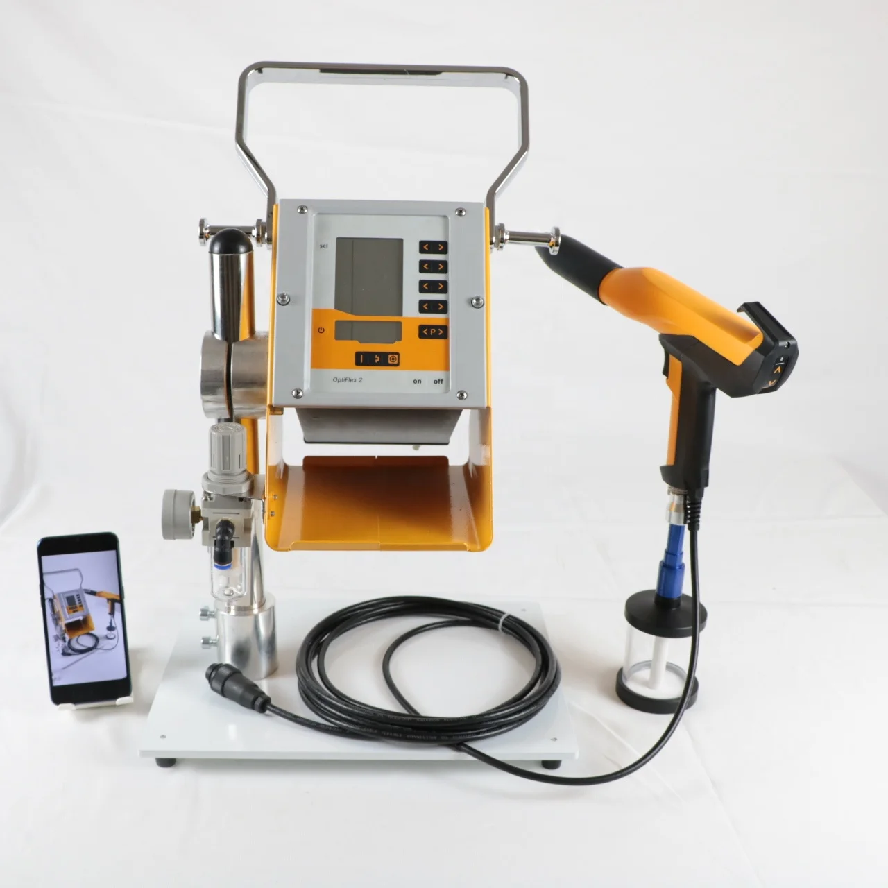 Powder Coating/manual Powder Spray Gun/under-hanging Experimental ...