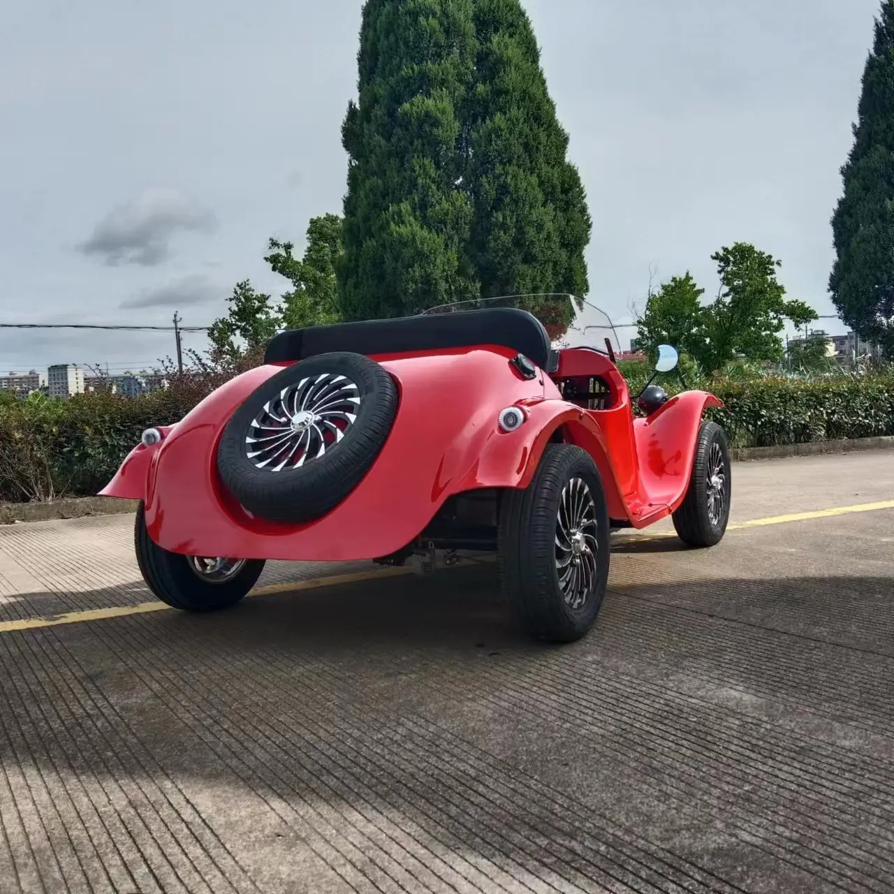 Hot Sale Vintage 72V Customized 2 Seater Side by Side UTV