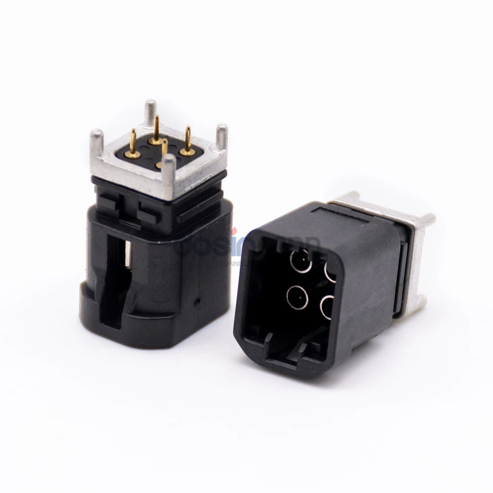 Mini-fakra 4pin male throught hole 4-way fakra connector| Alibaba.com