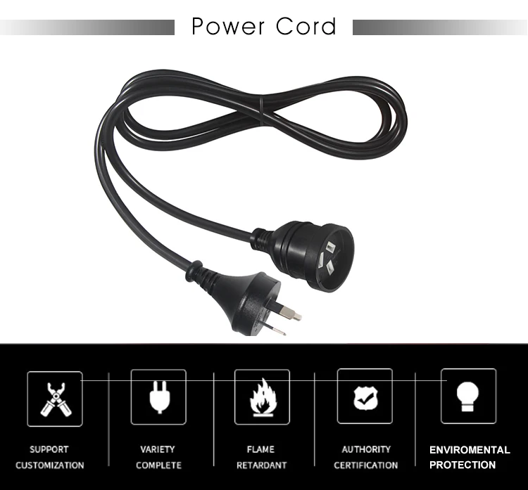 250v 10a Saa Au Power Cords Home Appliance Australia Argentina Plug ...
