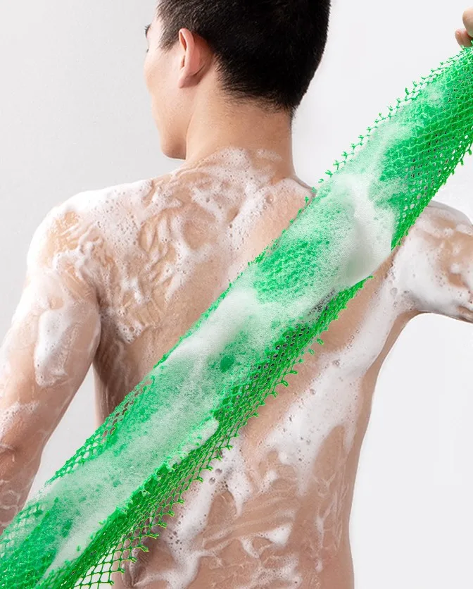 African Net Mesh Body Exfoliator Scrub Net Bathing Suit Exfoliating ...