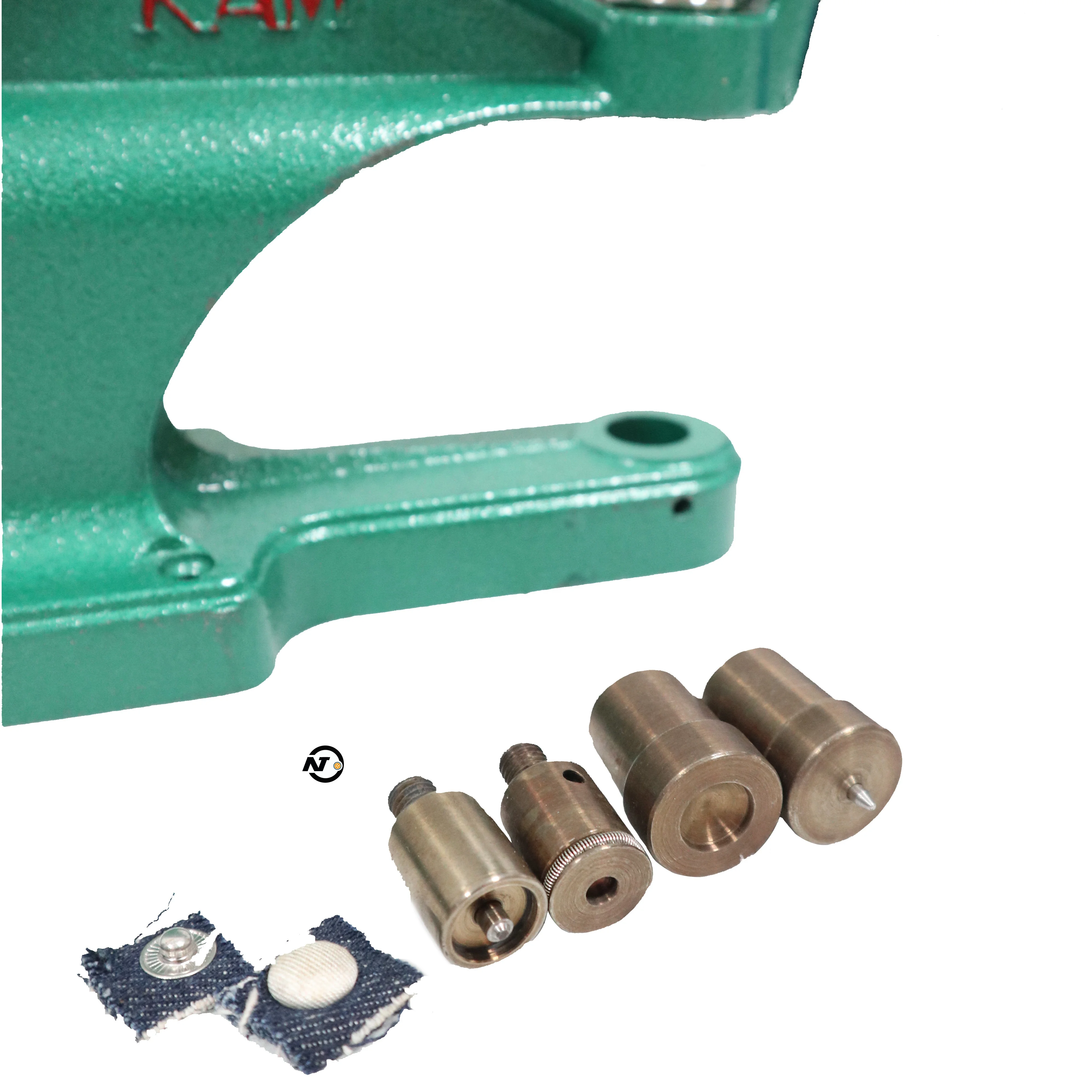 HDE Durable Manual Button Press Hole Machine with Customized Color Good ...