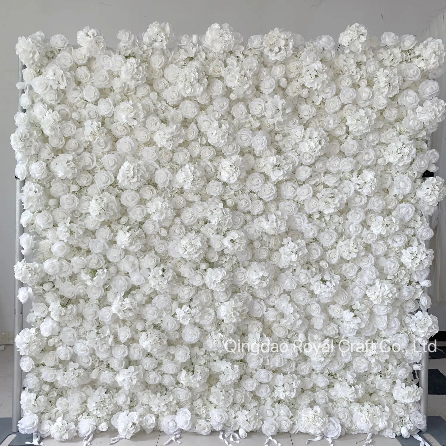 New Flower Wall 8ft*8ft - Luxury Artificial Decorative Panel