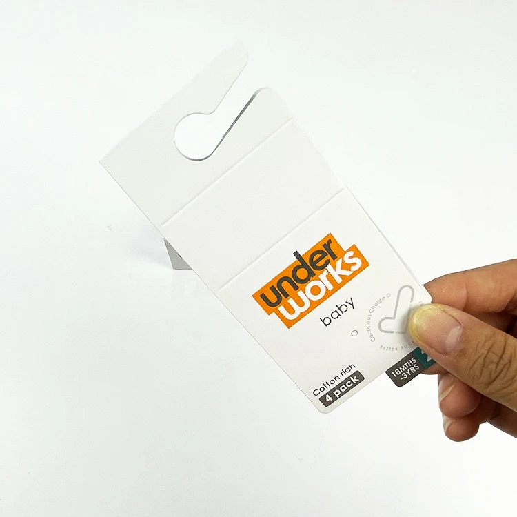 Retail Tags Packaging Design Custom Cardboard Header Card Printing Bag ...