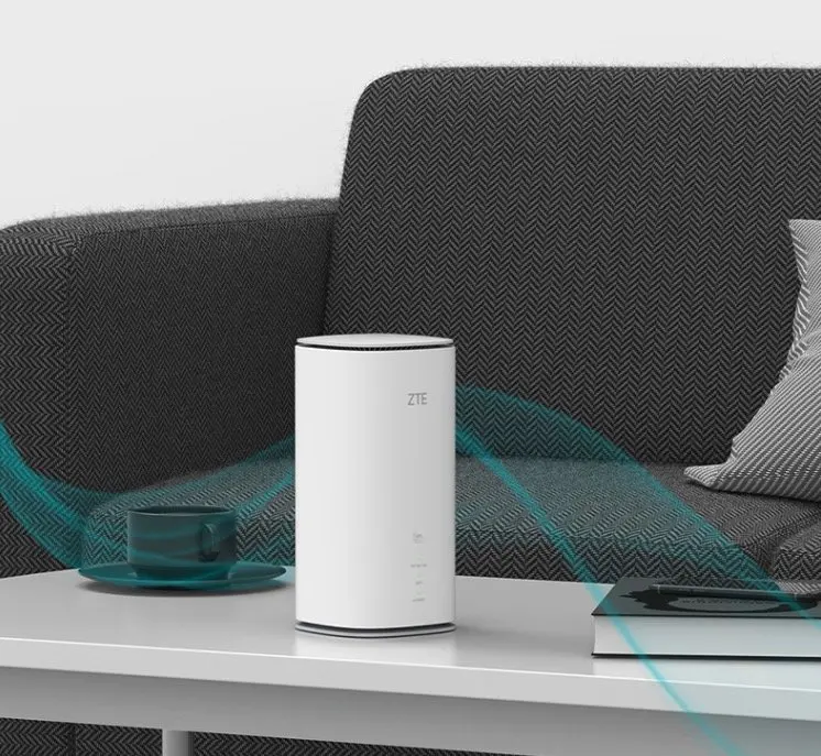 ZTE MC8020 - 5G Modem CPE WIFI 6 Dual Band 5400mbps Router