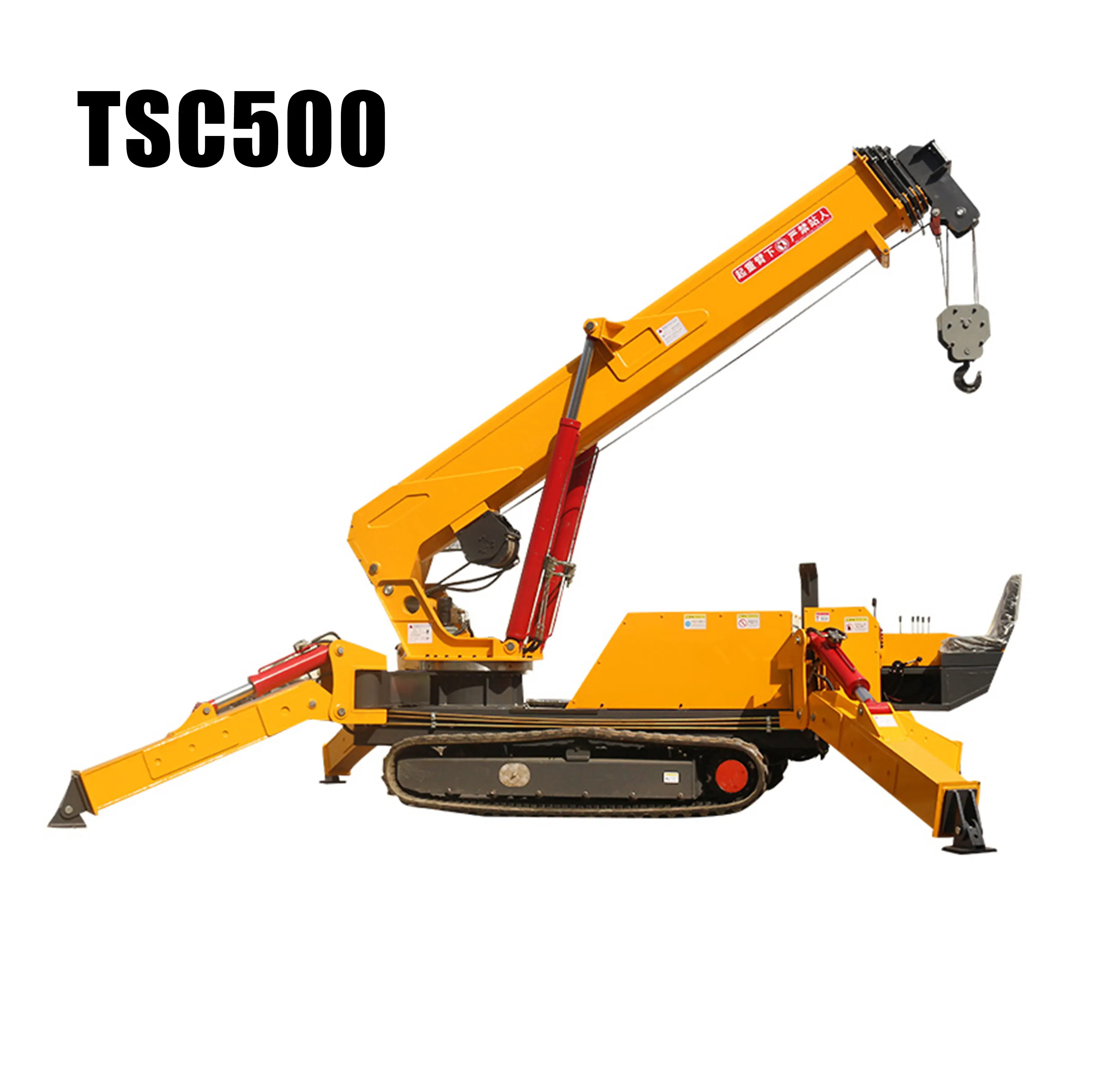 EPA Mobile Spider Crane Fly Jib 5 Ton 8 Ton 12 Ton RC