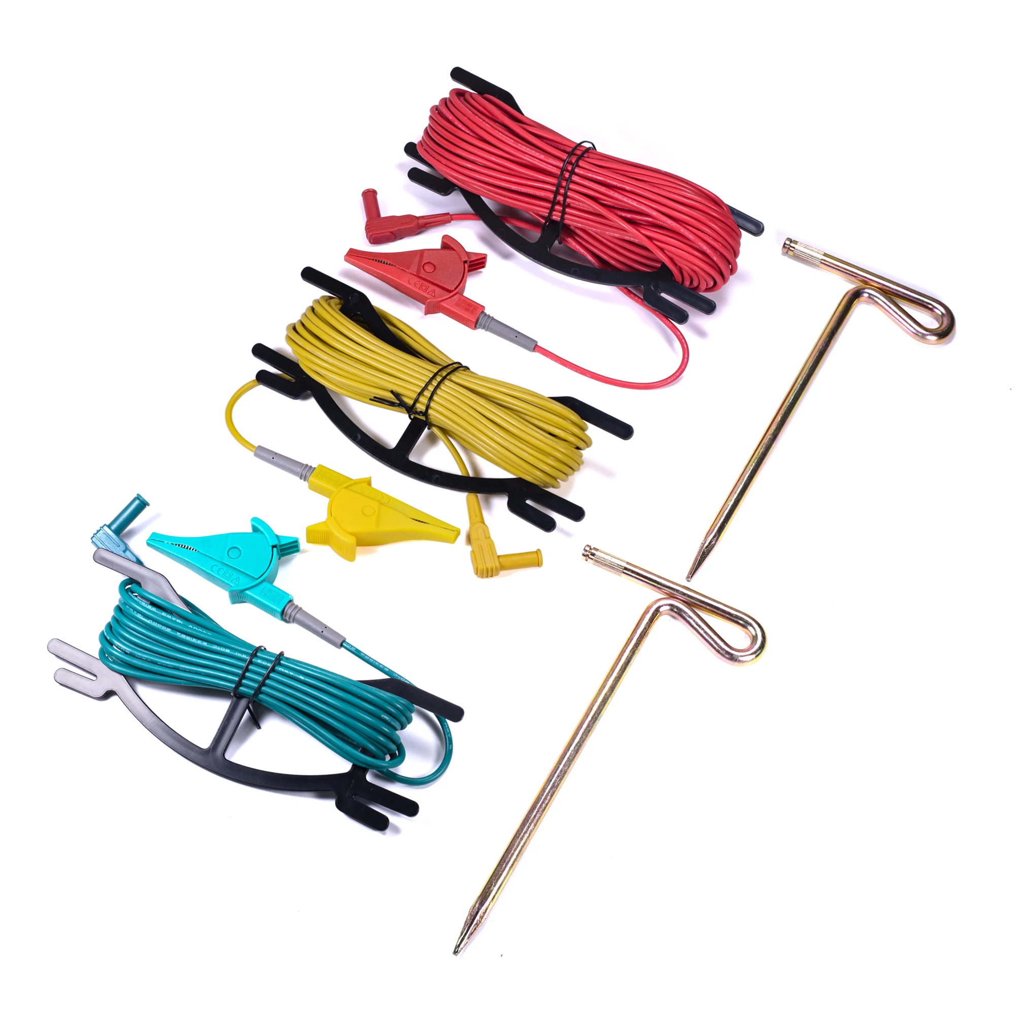 Bc5570020 Alligator Clip Earth Nail Test Leads Set For Earthing ...