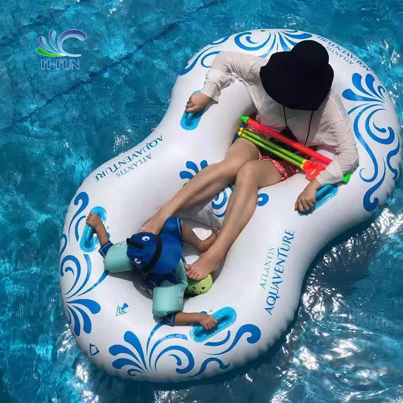 30 Gauge Pvc Two Person Waterpark Tube For Tsunami Wave Pool Or Water ...