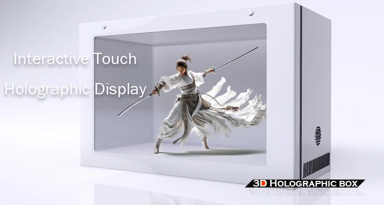 Transparent LCD Displays - Hologram Effect Showcases
