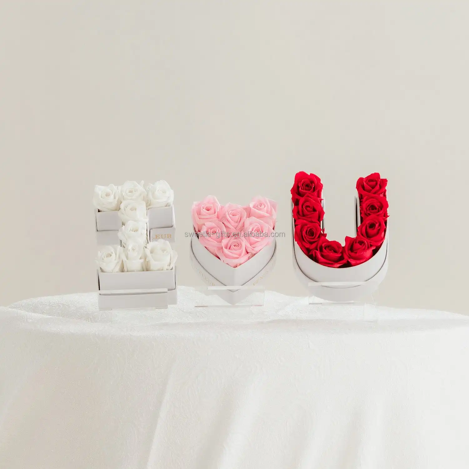 Valentines Day New Design In Gift Box Eternelle Forever Flower Love ...