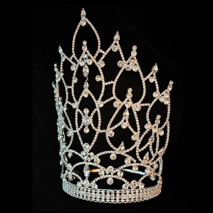 Large Miss Universe Custom Pageant Crown Tiara - Buy Pageant Crown ...