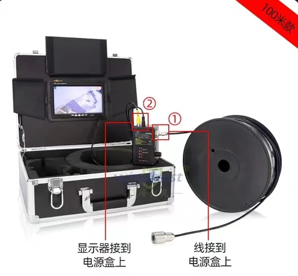 Deep Well Water Scanner Borehole Inspection New Underground Lightweight ...