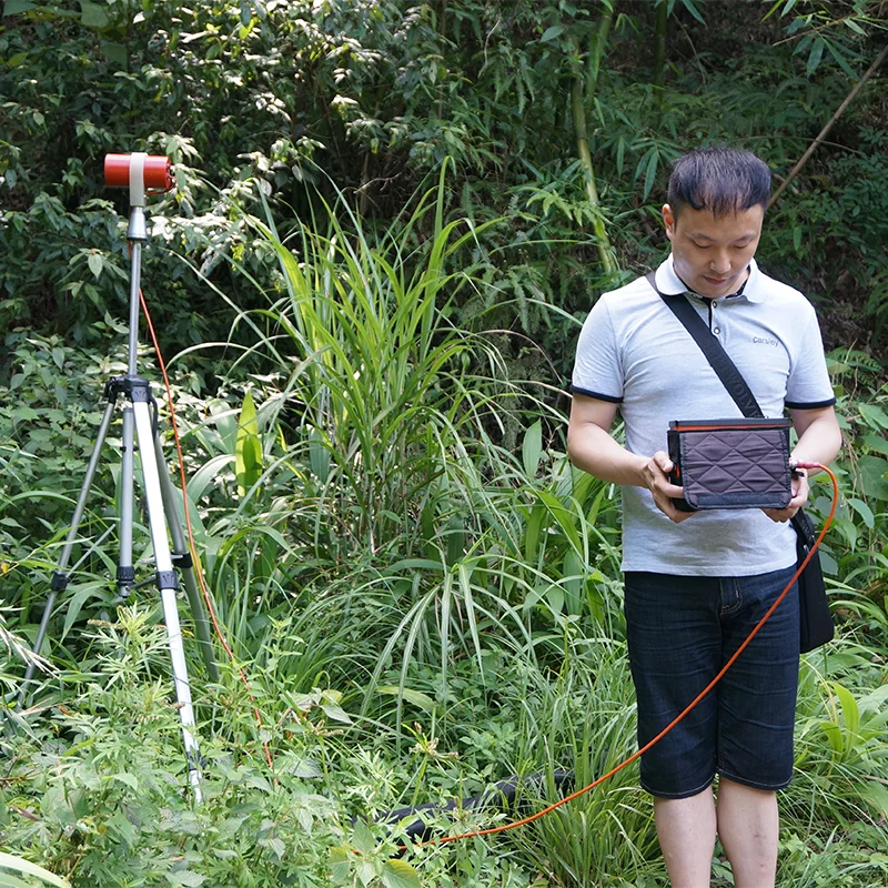 Subsurface Porton Precession Magnetometer for Iron Ore Detection