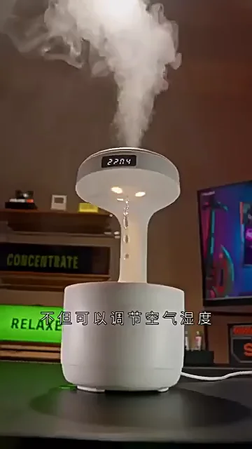 New Intelligent Portable 800ml Air Humidifier Black Technology Anti ...