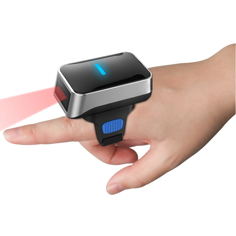 Dyscan 1d Ring Wireless Barcode Scanner Compatible With Bluetooth For ...
