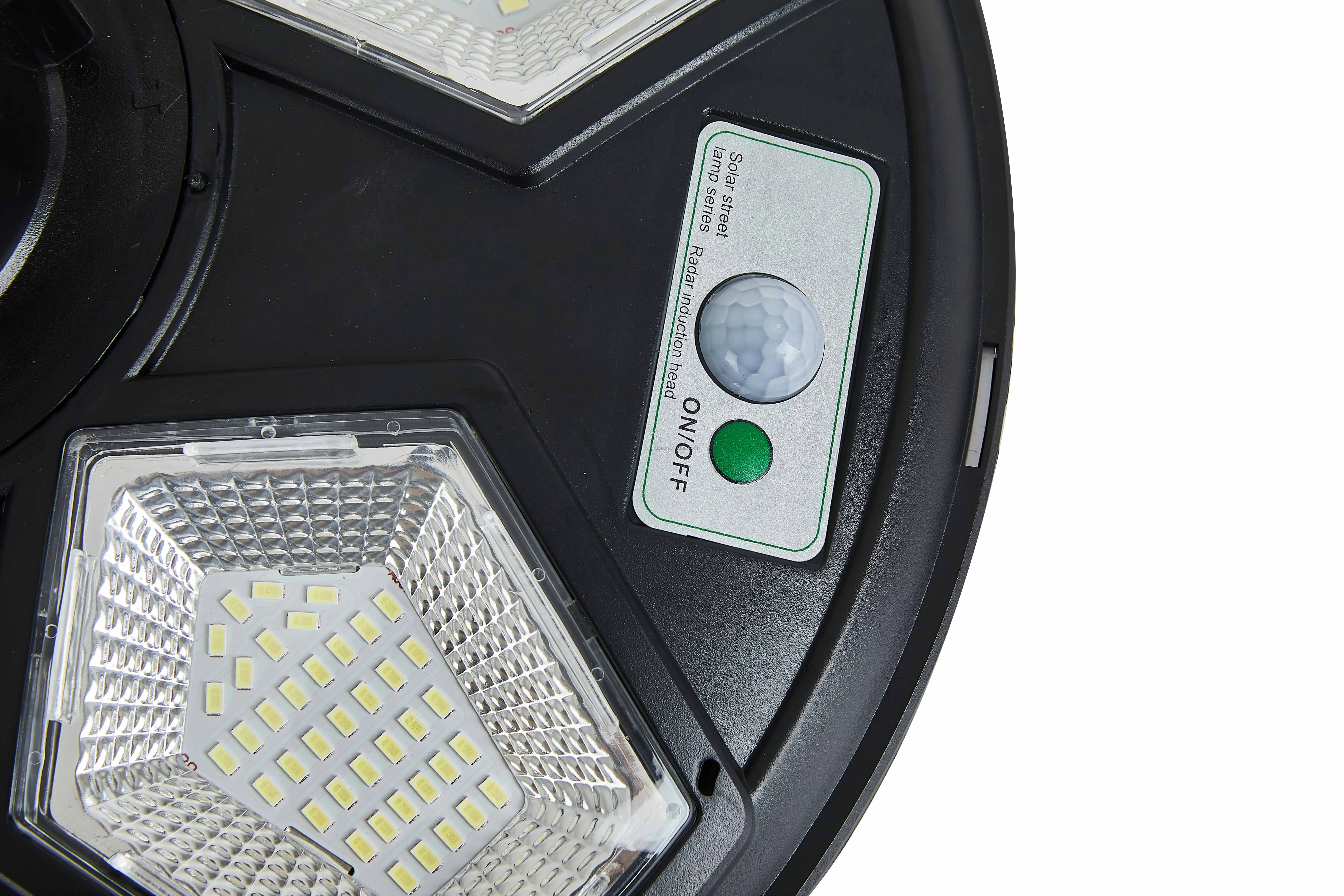 Wireless Solar Panel Led Source Motion Detection Apartment Community Garden Shopping Center Lane ...