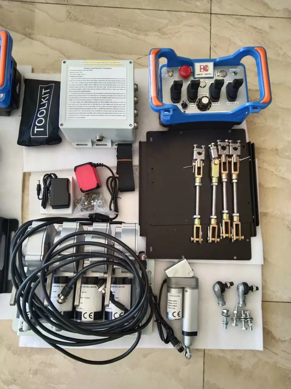 6 Levels Waterproof Truck Crane Universal Remote Controls 12v Lorry ...