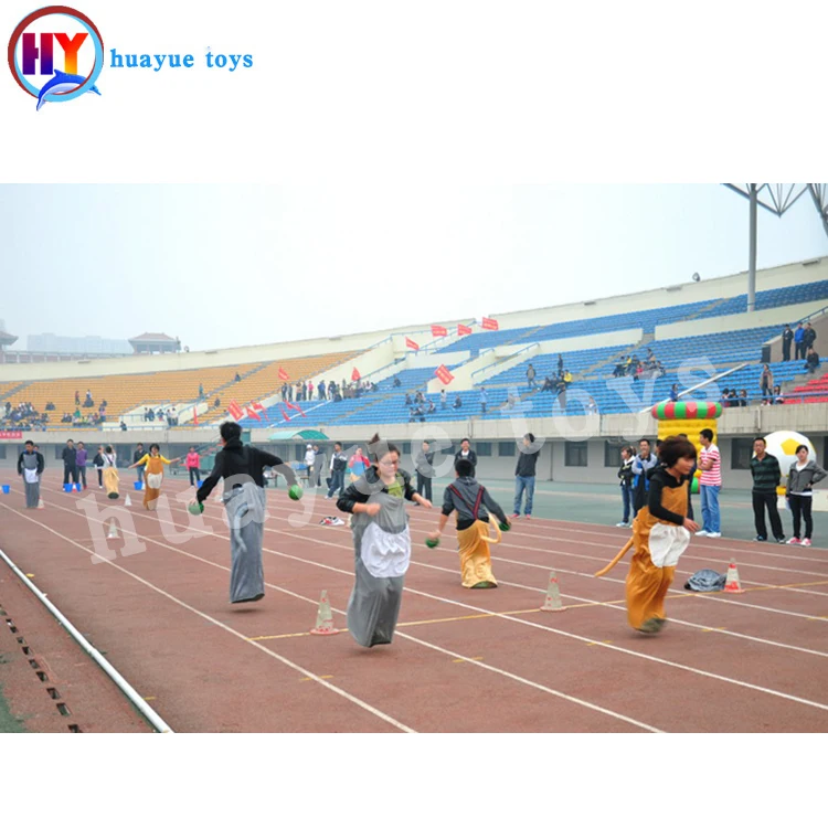 Kids And Adults Inflatable Team Building Speed Boots Games Giant Pvc ...