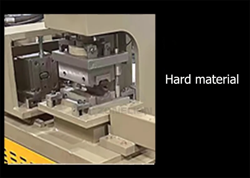 Automation Square Steel Tube Pipe Crimping Machine Hydraulic Copper ...