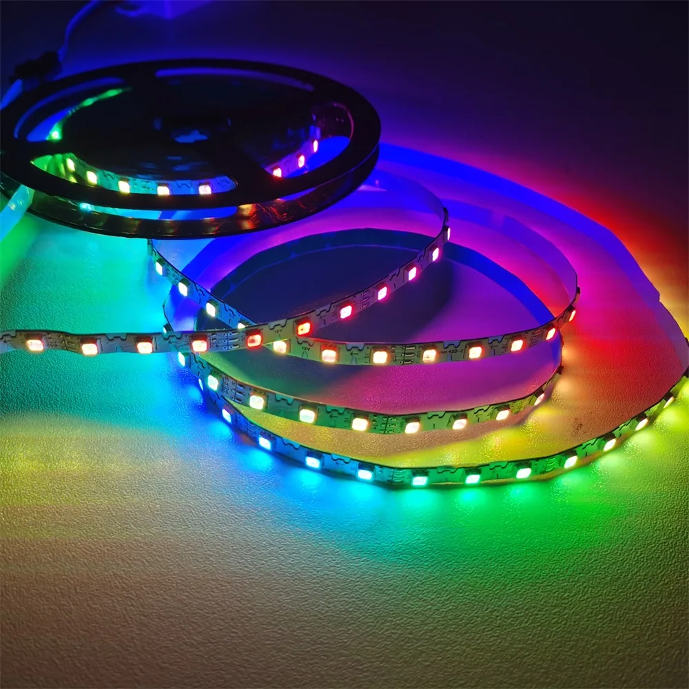 60D RGB 12V LED Flexible Strip Light Tape - 5050 SMD WS2811