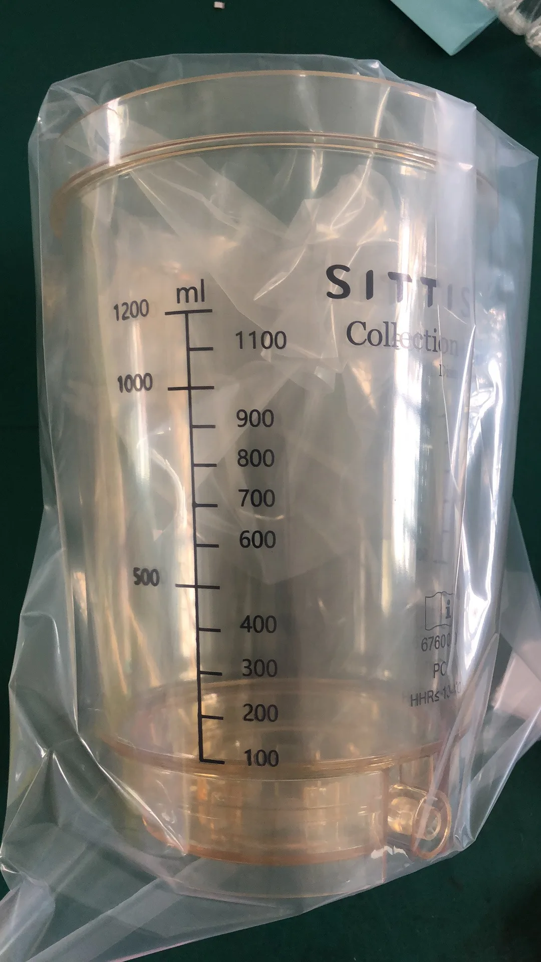 Autoclavable 1200ml Liposuction Fat Collection Canister Reusable ...