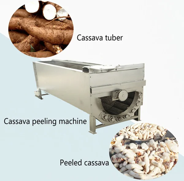 1000 KG/H Cassava Garri Processing Production Line Used in Factories