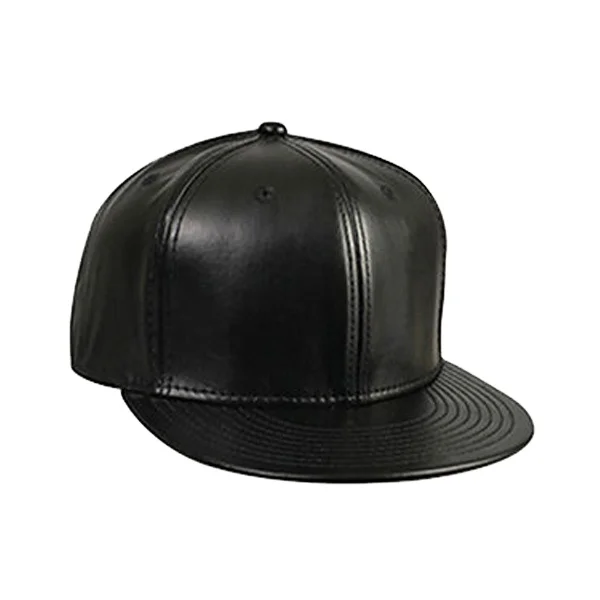 Shop High Quality Custom Black Men's Leather Baseball Cap