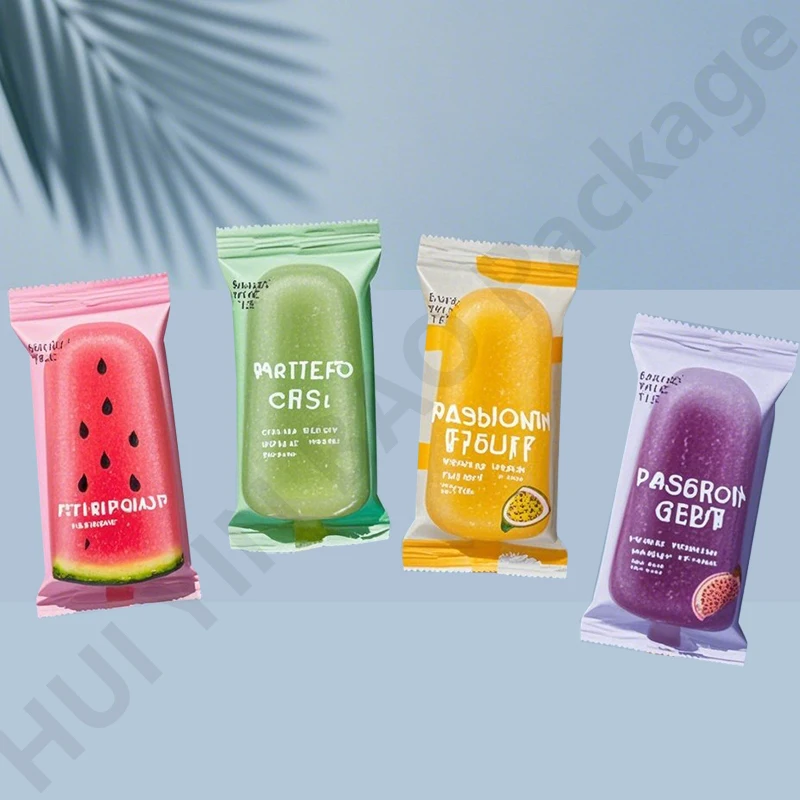 Custom Printed Recyclable Plastic Heat Seal Ice Lolly Cream Pop ...