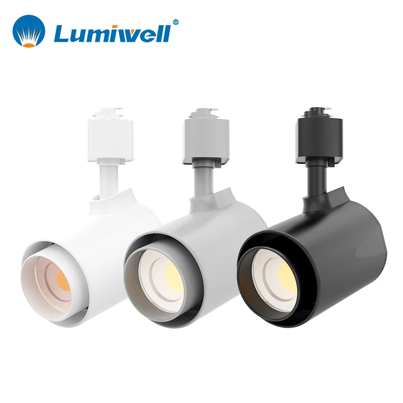 3 Wire Single Circuit Track System Rail Adjustable Moving Head Spot 10W ...