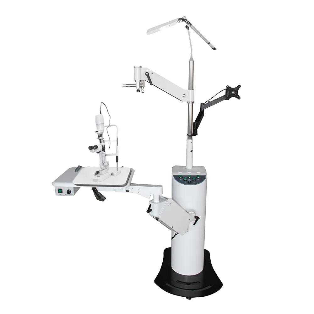 Stereoscopic Binocular Fusion Ophthalmic Slit Lamp Microscope 5 Steps ...