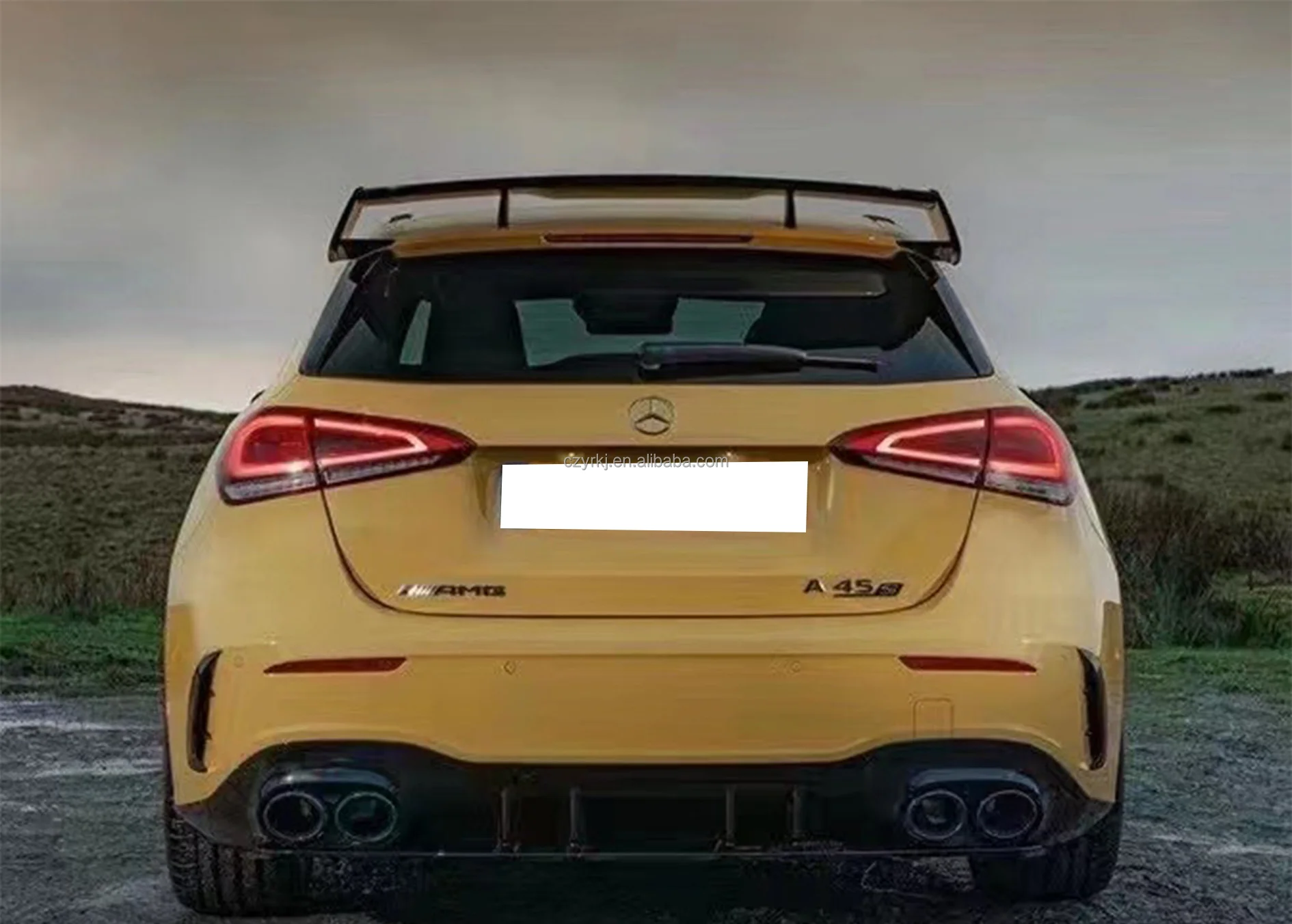 Car Accessories Rear Bumper Diffuser Exhaust Tip For Benz A Class W177 ... Car Accessories Rear Bumper Diffuser Exhaust Tip For Benz A Class W177 ...