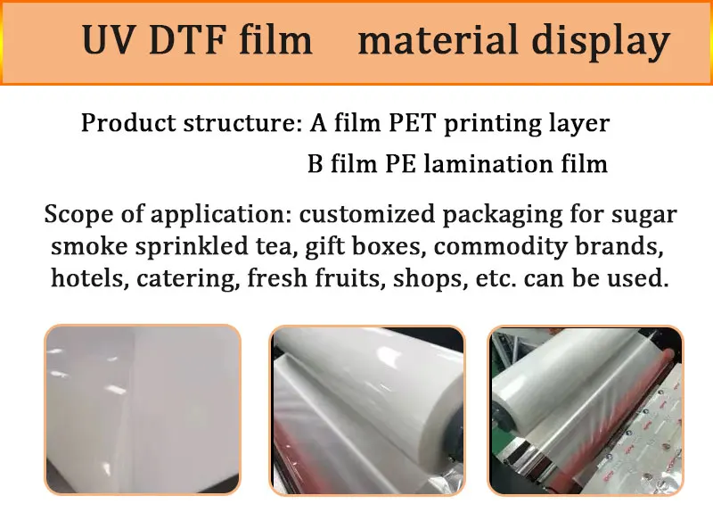 Shunaimei Costomrize Uv Dtf Labels Stickers Cup Wrap Transfer Uv Dtf ...