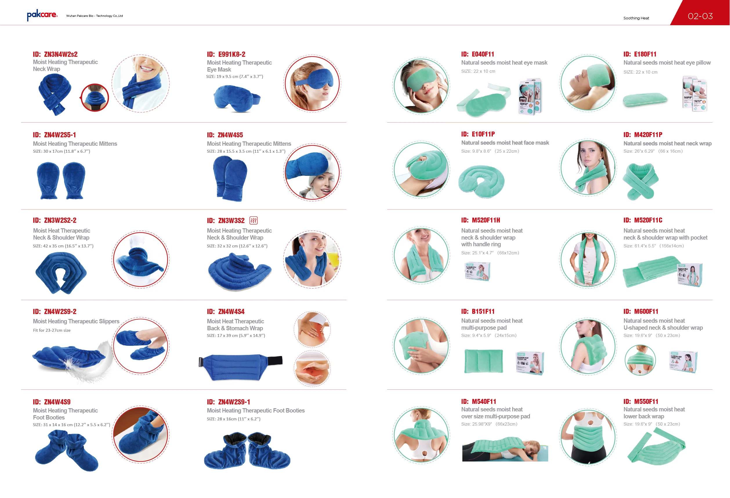 Pakcare Moist Migraine Relief Wrap - Customizable Comfort