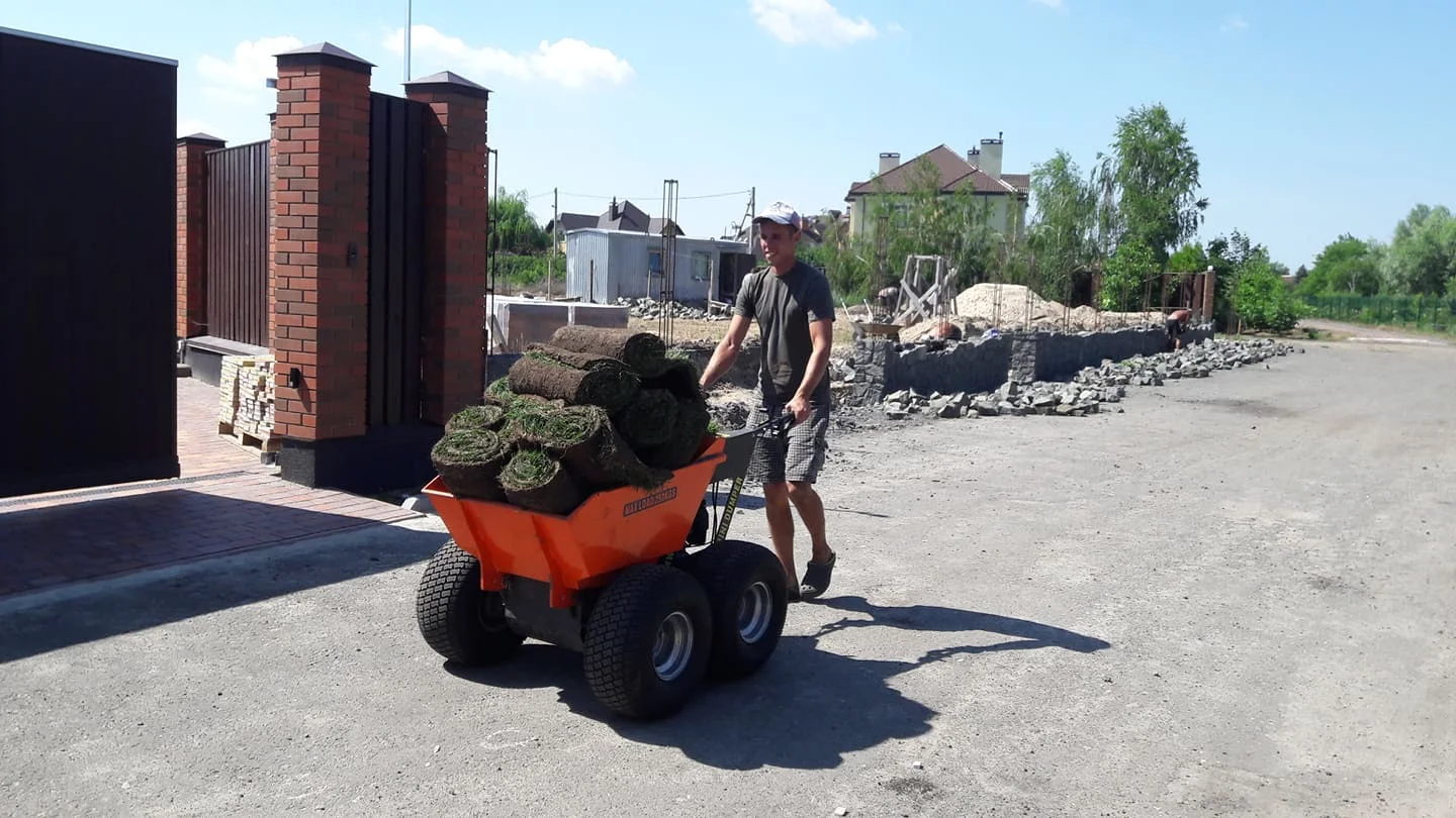 5.5hp Petrol Garden Dumper Minidumper 4x4,Motorized Heavy Duty ...