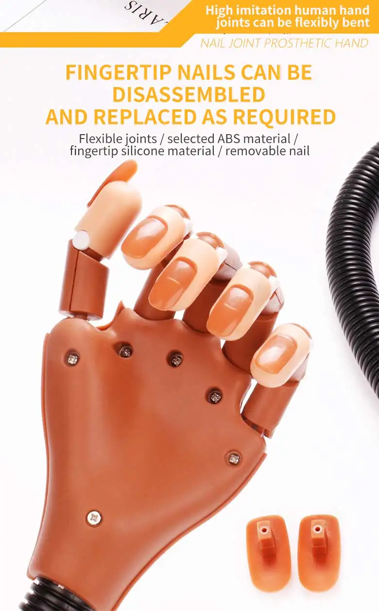 Portable Finger Joint Hand Massager Roller Practice Hand For Acrylic ...