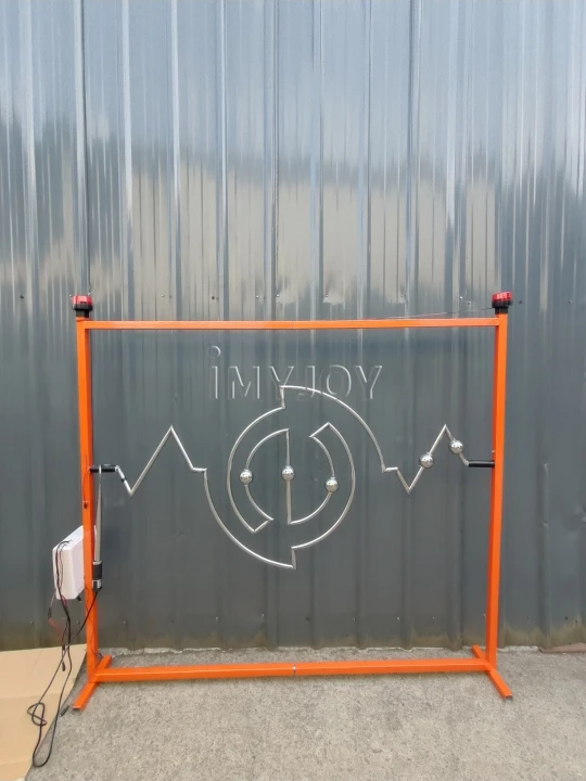 DIY Custom Giant Electric Dexterity Beat the Buzzer Game