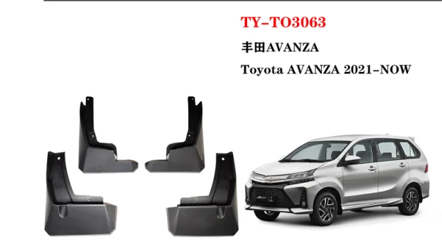 Auto Parts Car Fender Front Rear for Toyota AVANZA 2021