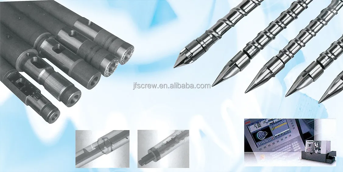 Antifriction And Anticorrosion Bimetallic Injection Molding Screw And ...