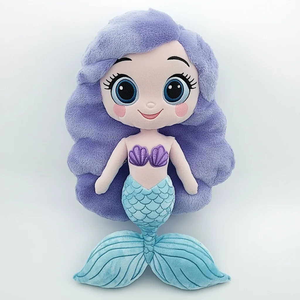 Beautiful Mermaid Plush Soft Toy Cuddly Stuffed Doll Throw Pillow ...