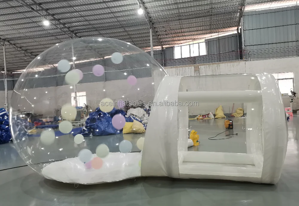 Kids Party Balloons Fun House - Giant Clear Inflatable Igloo