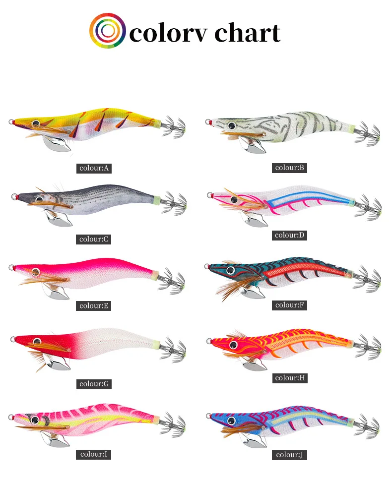 Egi Octopus Light Cloth Model Squid Jig - Saltwater Lure