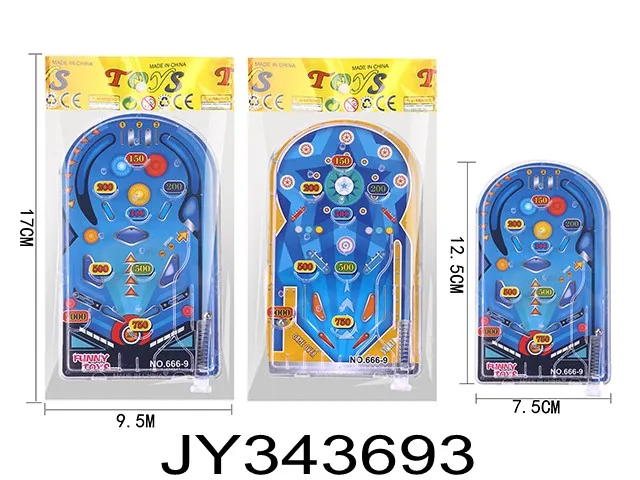 Kids Mini Pachinko Console Toys Launch Marbles Children Handheld Soccer ...