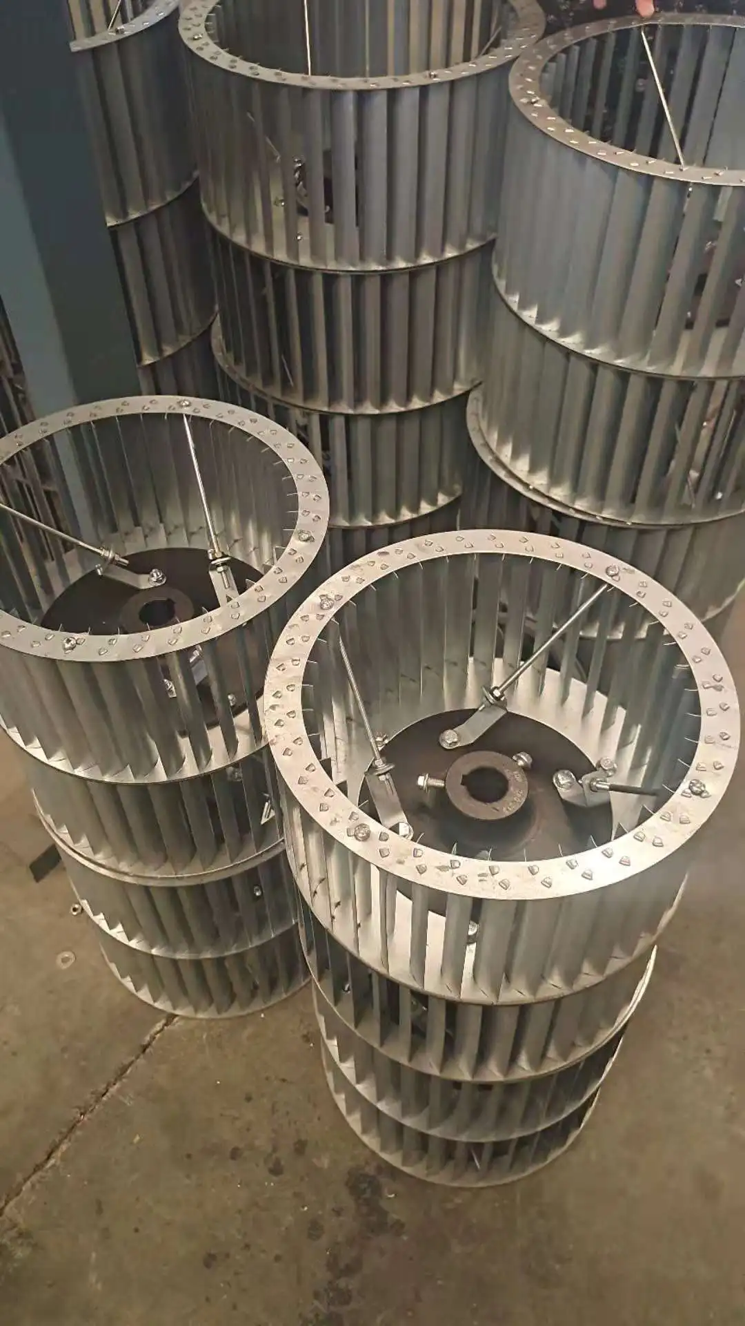 Double Inlet Replacement Forward Curved Centrifugal Impeller Blower ...