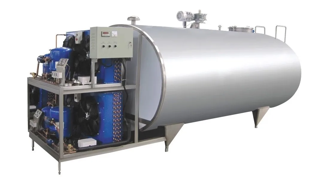 1000l Milk Chilling Tanks For Milk Processing - Buy Milk Cooling Tank ...